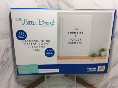 WHITE OPEN FACE PREMIUM LETTER BOARD - DURABLE WHITE PLASTIC 11x16 ...