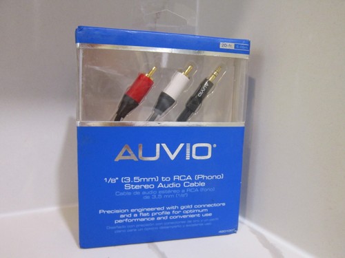 Auvio 20Ft 1/8” to RCA Stereo Audio Cable | eBay