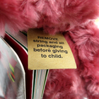 OOMFY PLUSH GENET Pink Wild Cat Ringed Tail 19" Stuffed w/ True Stories ...