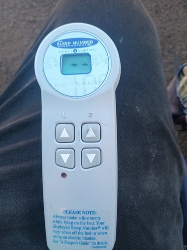 Sleep Number UFCS3 Bed Select Comfort Remote Control TESTED & WORKING ...