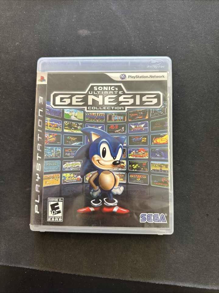 Sonic's Ultimate GENESIS Collection PS3 No Manual Good Condition Tested ...