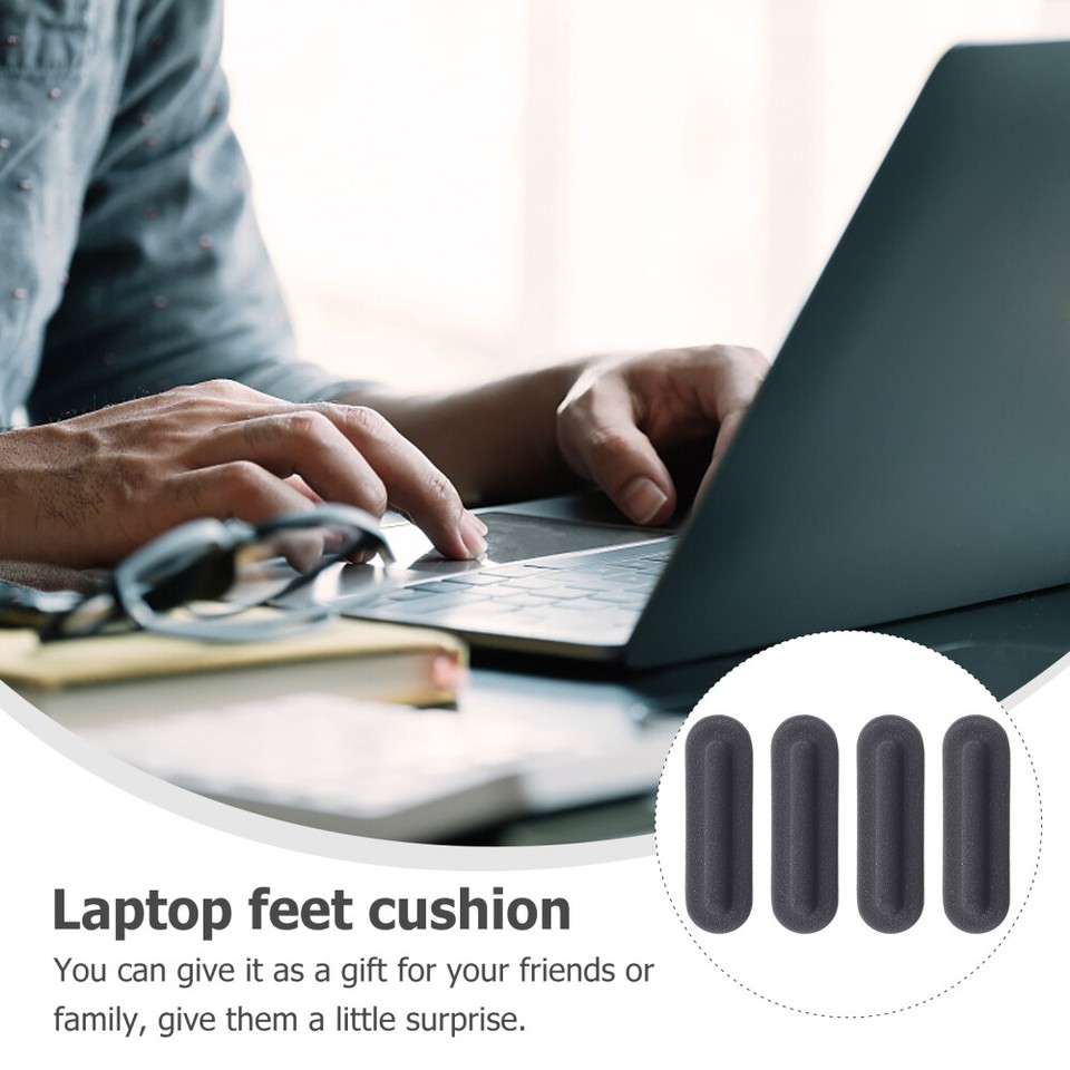 4Pcs Laptop Rubber Feet Rubber Pads Non-Slip Bottom Feet Compatible for ...