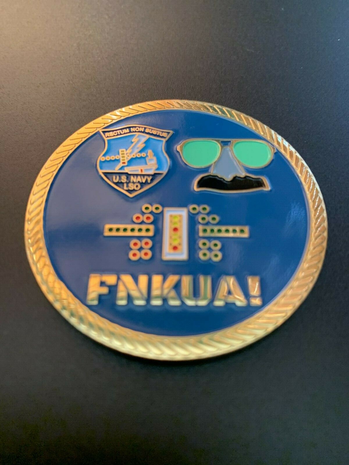 John "Bug" Roach Commemorative Challenge Coin - Famed Navy LSO - FREE ...