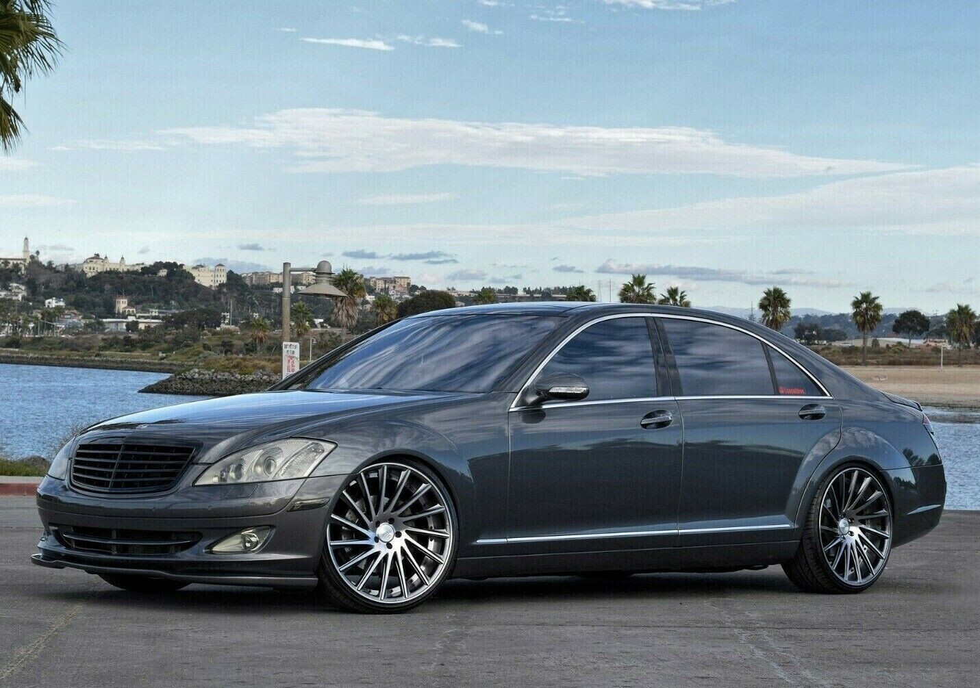 22” RF16 STAGGERED WHEELS RIMS FOR MERCEDES S CLASS W221 W222 S550 2007 ...