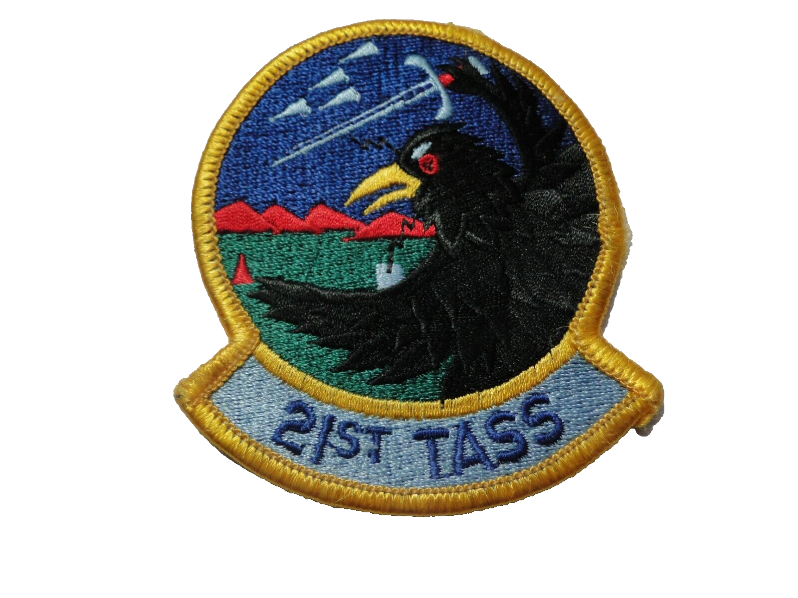 Aufnäher US-Air Force 21st TASS Tacital air support Squadron ca 8,3 cm ...