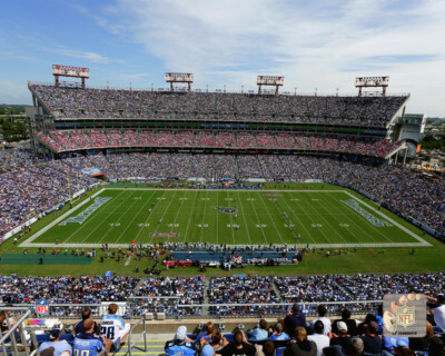 LP Field Stadium Tennessee Titans - 8x10 Photo with Protective Sleeve ...