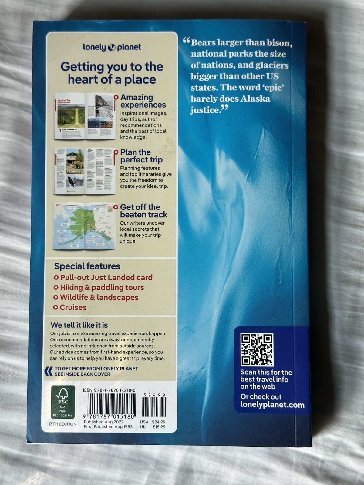 Lonely Planet Alaska by Brendan Sainsbury, Catherine Bodry and Adam ...