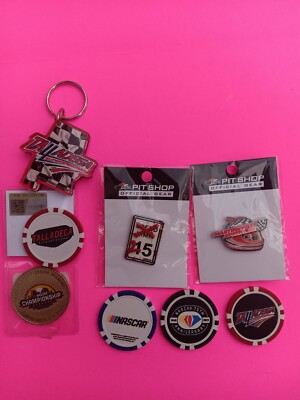 NASCAR Talladega, Speedway Lot Of 8 Pieces, Pins - Poker Chips ...