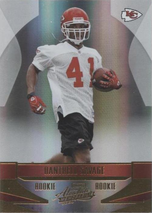 2008 Playoff Absolute Memorabilia - Rookie Dantrell Savage #172 /799 ...
