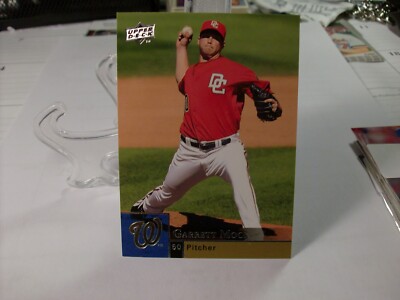 2009 Upper Deck Baseball #939 - Garrett Mock - Washington Nationals 09 ...