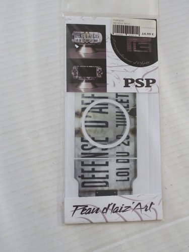 KIT DE PERSONNALISATION / SKIN / STICKERS - pour PSP - DEFENSE D ...