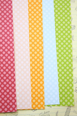 Vibrant Dots Cardstock 250gsm fancy polka dot card stock wedding craft ...