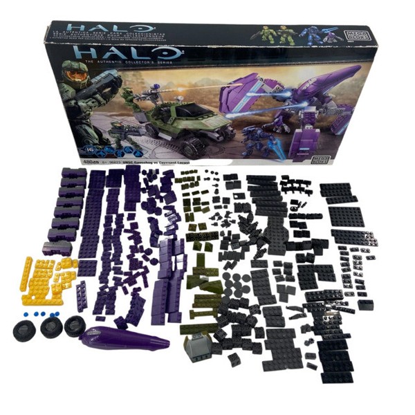 Mega Bloks NSC Gausshog Vs Covenant Locust Interlocking Blocks - 96823 ...