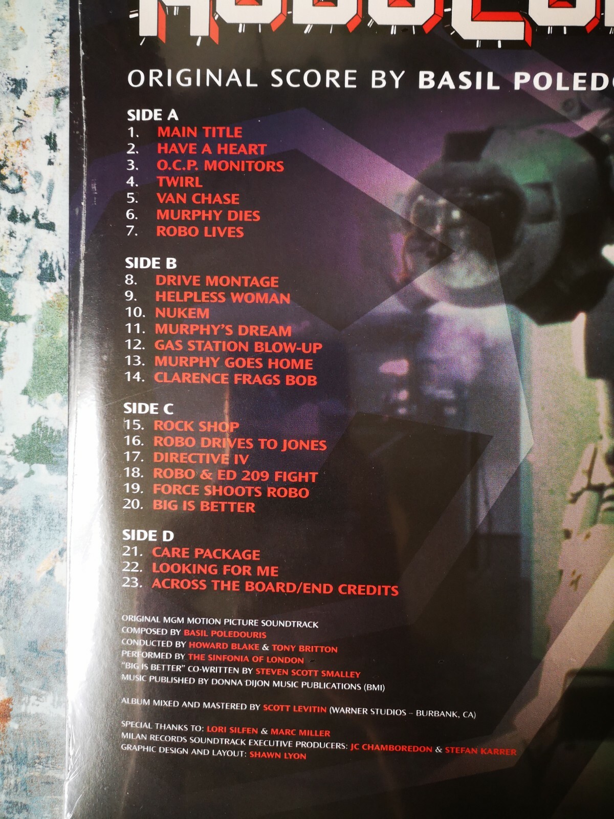 RoboCop - Original Motion Picture Soundtrack by Basil Poledouris ...