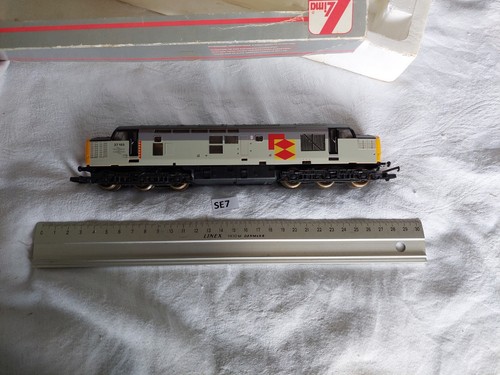 oo gauge model railway lima diesel loco 37185 boxed front hook missing ...