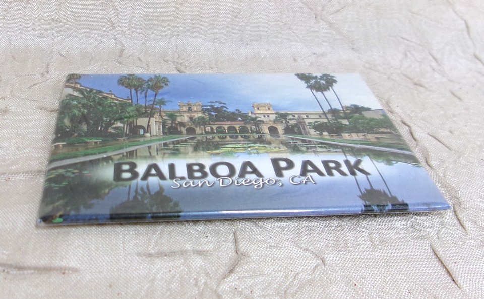 Balboa Park San Diego California Souvenir Metal Magnet New | eBay