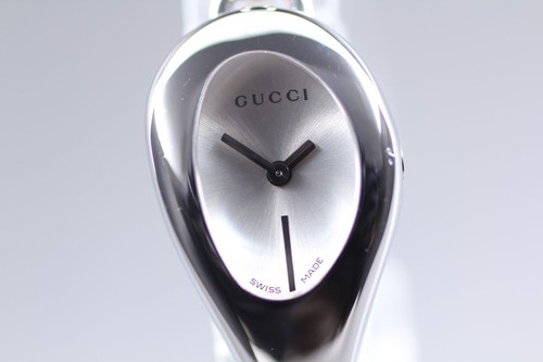 [Near MINT] Vintage Gucci 103 Horsebit Silver Quartz Ladies From JAPAN ...