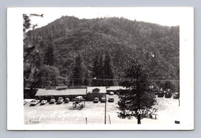 Pierpoint Springs Resort ~ Springville California RPPC Tulare County ...