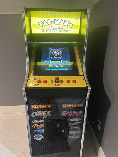 PAC Man’s Arcade Party Cabaret Arcade Game Cabinet Works Great Home Use ...