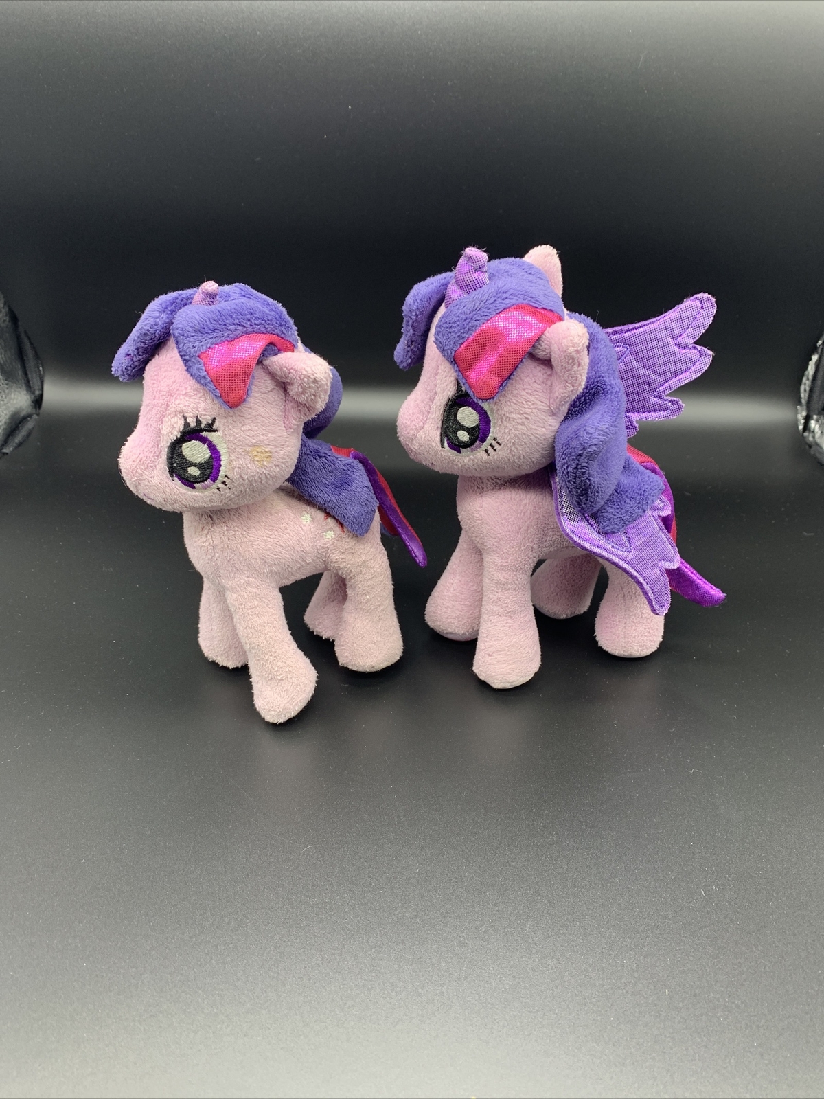 My Little Pony Plush Unicorn Pink Purple Twilight Sparkle Lot Of 2 | eBay