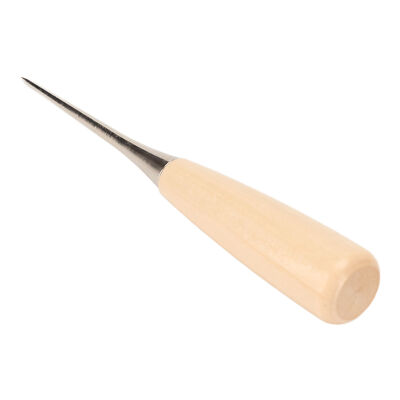 Wooden Handle Awl Punch Stainless Steel Awl Leather Scratch Awl For ...