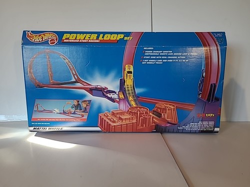 RARE FIND 1994 Hot Wheels Motorized Power Loop Set KB Toys Exclusive ...