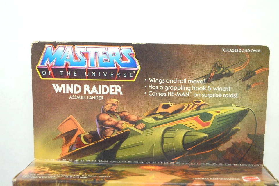 MOTU, Wind Raider, Masters of the Universe, MISB, sealed box, He-Man ...