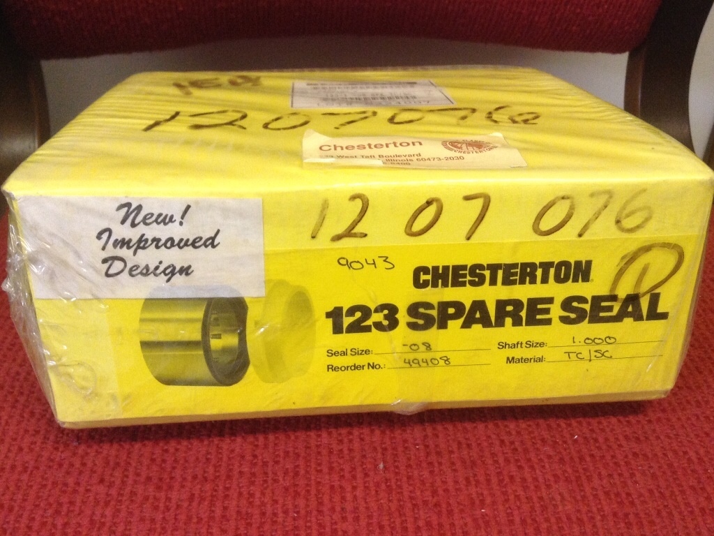 CHESTERTON - 123 Spare Seal - Size:-08 - Shaft Size:1.000 - NEW | eBay