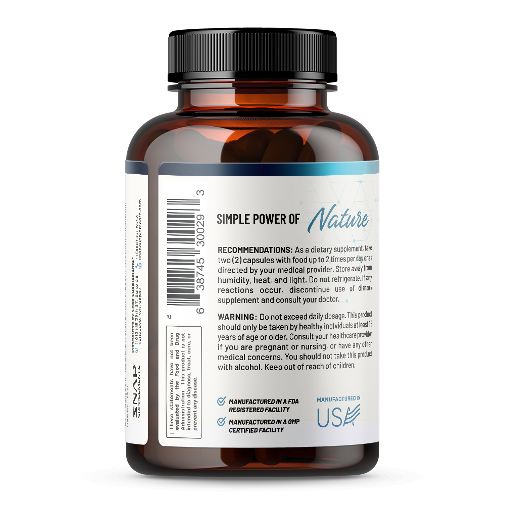 Nerve Health Support with Lion's Mane - Organic and Natural Supplement ...