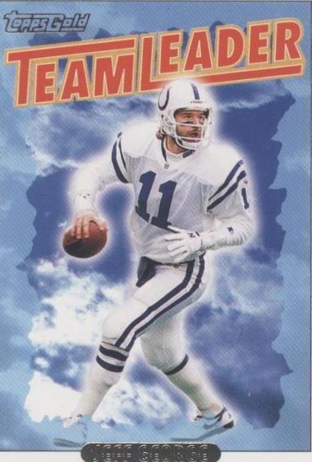 1993 Topps - Team Leaders Jeff George #266 Gold for sale online | eBay