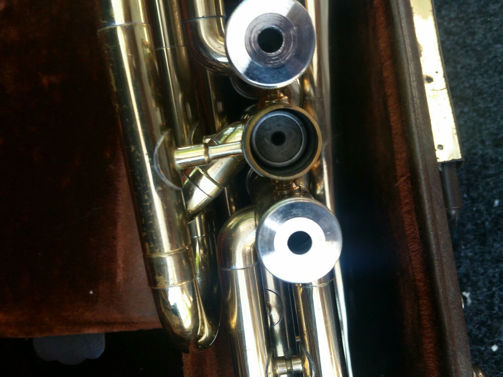 Conn Trumpet with case cornet LOOK MISSING CAP FOR CYLINDER BOTTOM | eBay
