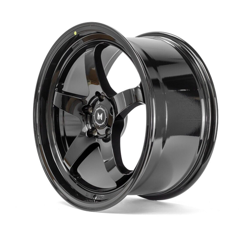 MFlow MFR3 Black Rims 18x9.5 5x100 35 73.1 Fit Subaru BRZ Impreza ...