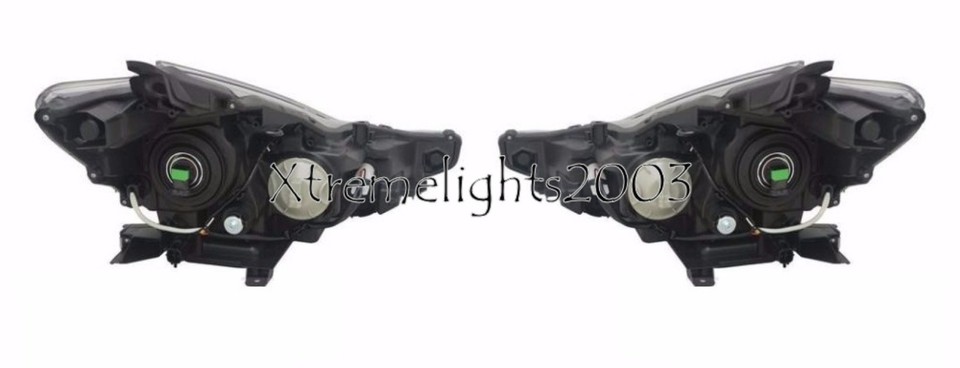 TOYOTA PRIUS V 2015-2017 HALOGEN HEADLIGHTS HEAD LAMPS FRONT LEFT RIGHT ...