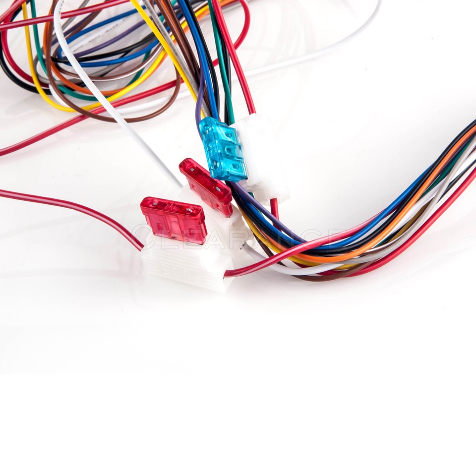 MICRO 1-Way Car Alarm Security System Keyless Entry with 2 Key Fobs | eBay