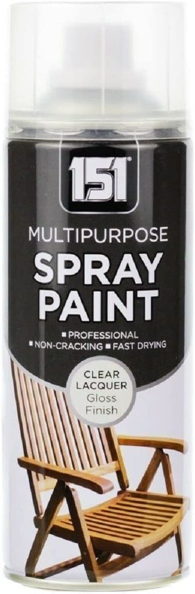 151 Clear Lacquer Spray Paint Aerosol Fast-Drying High Gloss Coating ...