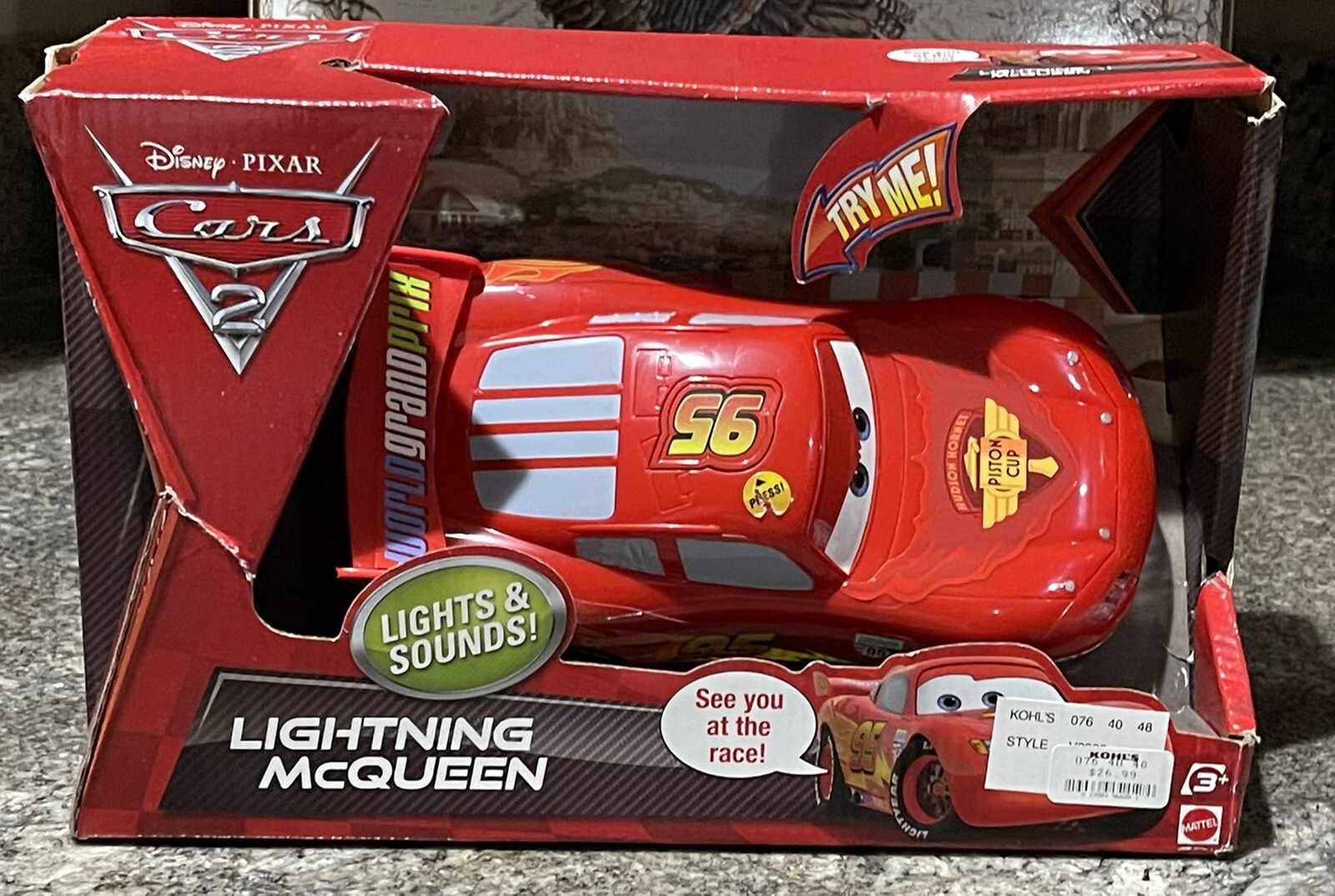 Cars 2 Toys Lightning Mcqueen