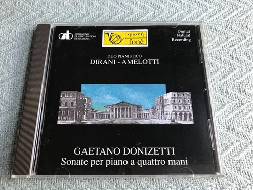 GAETANO DONIZETTI: Sonate per piano a quattro mani (CD, FONE) | eBay