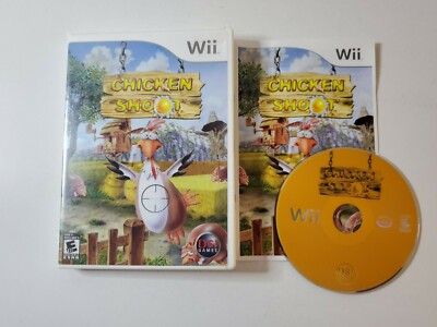 FAST SHIPPING🔥 Chicken Shoot (Nintendo Wii) DSI Games - Complete Clean ...