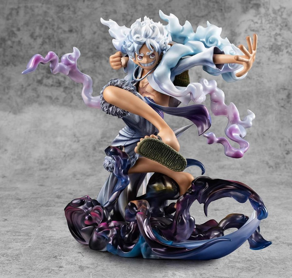 MegaHouse ONE PIECE Monkey D Luffy POP MAX PVC Painting Model In Stock ...