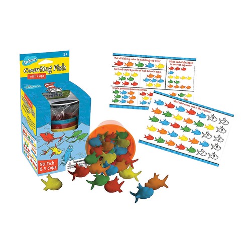 Fun Express Dr. Seuss One Fish, Two Fish, Red Fish, Blue Fish Math ...