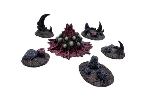 New Warhammer 40K Tyranid Army /Battlefield Alien Large Spore Terrain ...