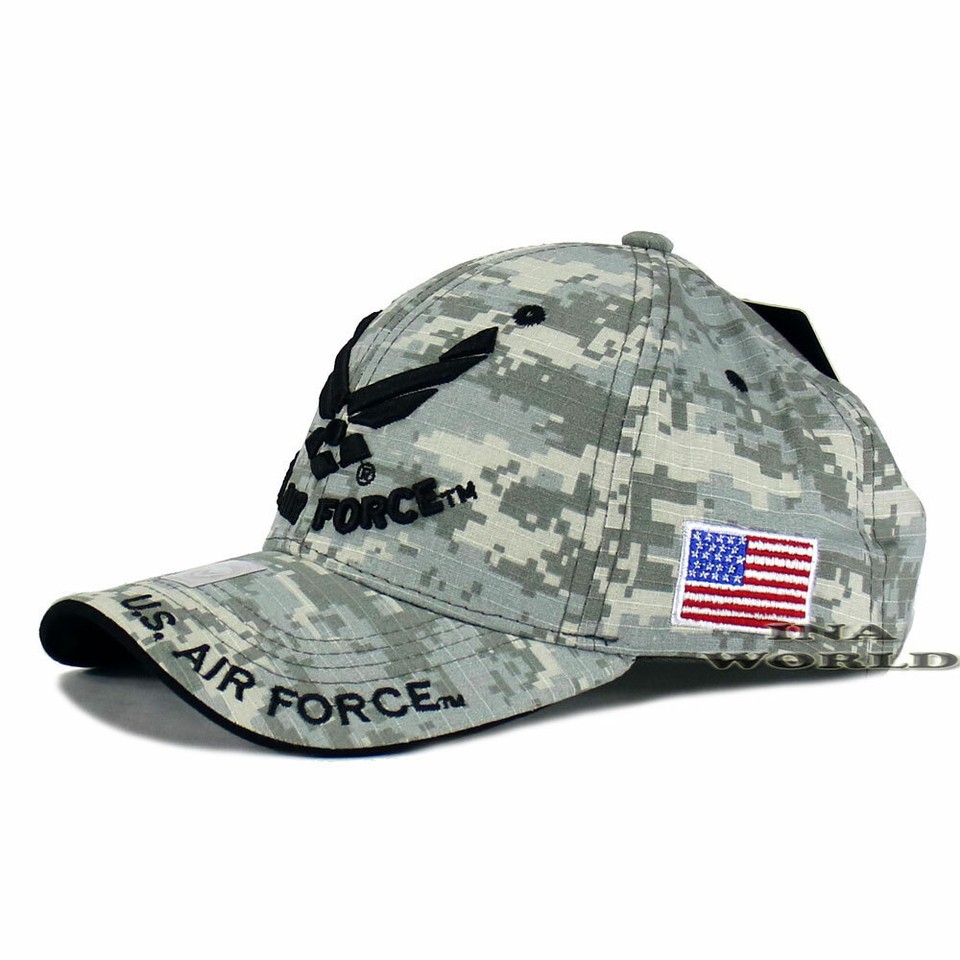 U.S. AIR FORCE Hat USAF Military Logo Embroidery Official Licensed ...