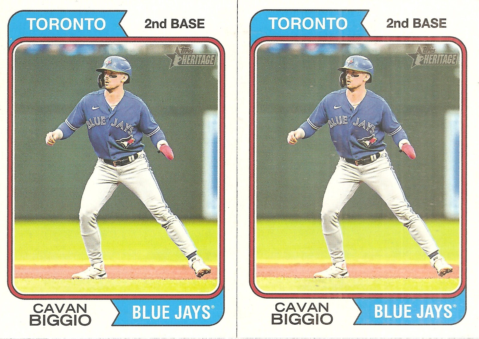 2 CARD 2023 TOPPS HERITAGE CAVAN BIGGIO BASEBALL CARD LOT #349 | eBay