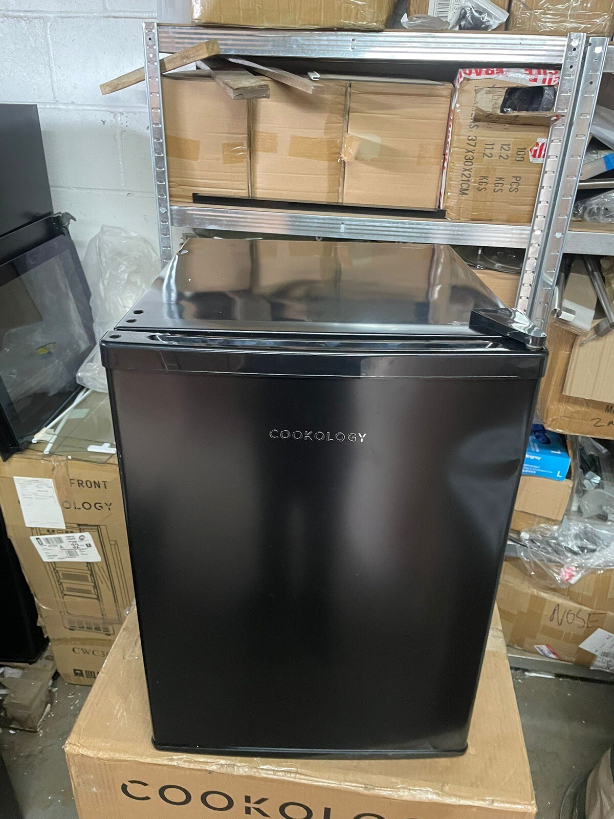 Cookology MFR67BK Tabletop Mini Fridge & Ice Box - Black for sale ...