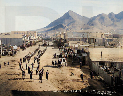 1906 Silver-Mining Town Tonopah Nevada 11 x 14" Photo Print | eBay