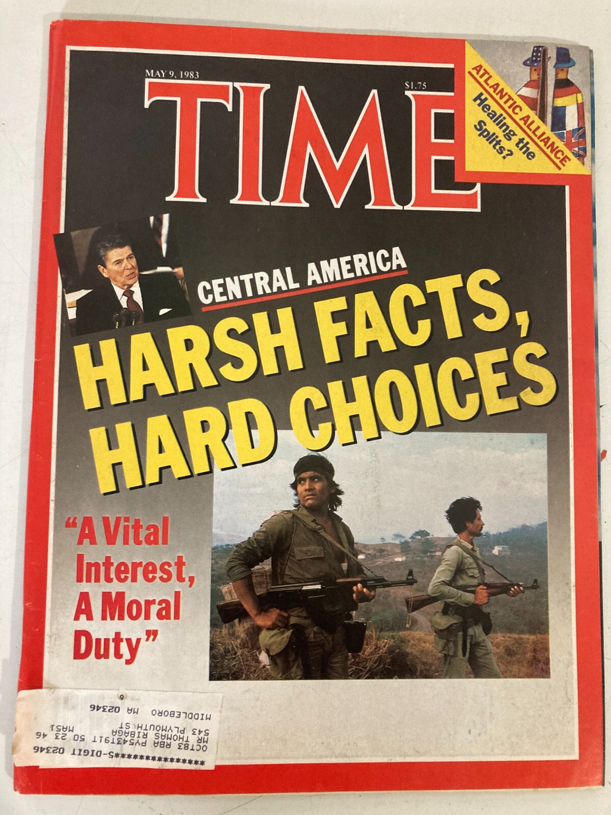 Lot of 6 Issues of TIME Magazine (1983) War / Military / Nuclear | eBay