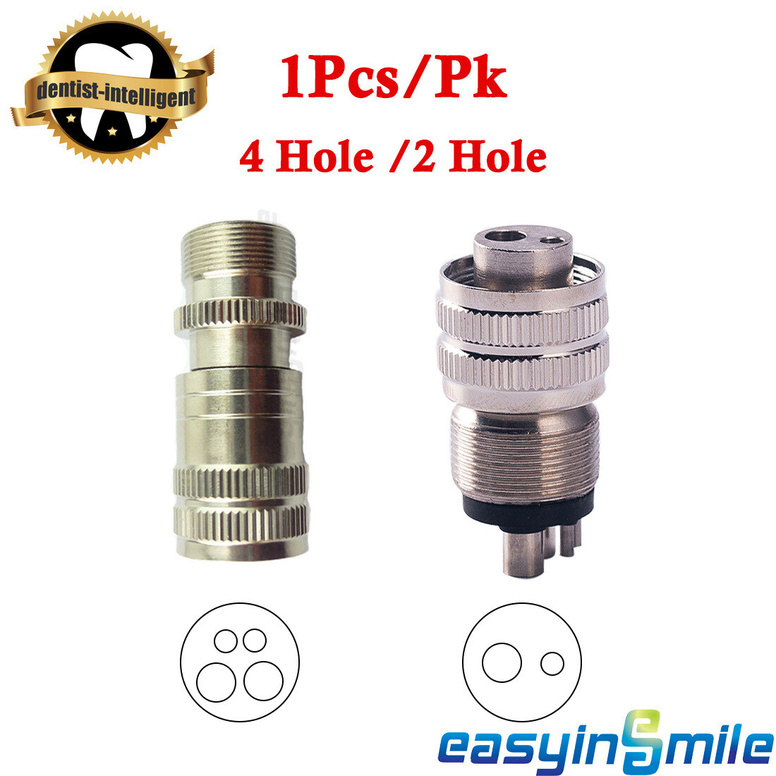 Dental Tube Hose Adapter Changer Converter For High Speed Handpiece ...