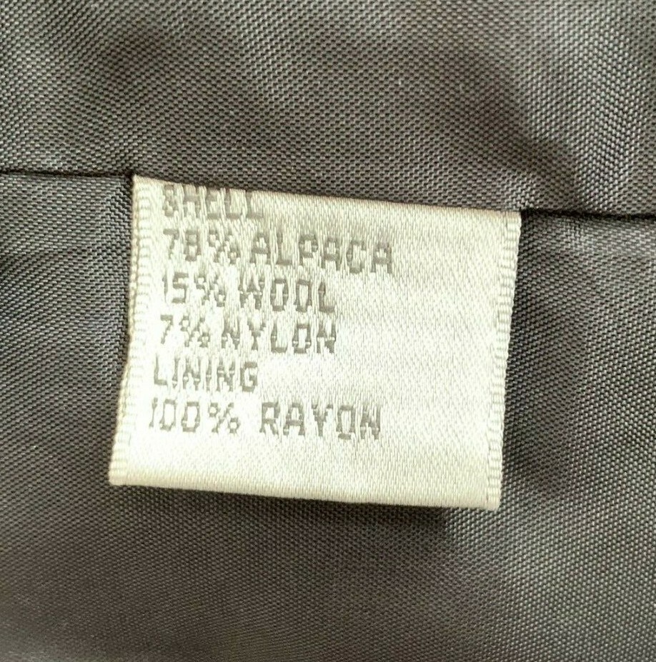 Talbots Collection Jacket Black White Collared Button… - Gem