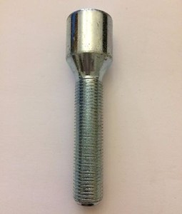 1 X M12X1.25 TUNER 75mm LONG 50mm THREAD ALLOY WHEEL BOLTS FITS PEUGEOT ...