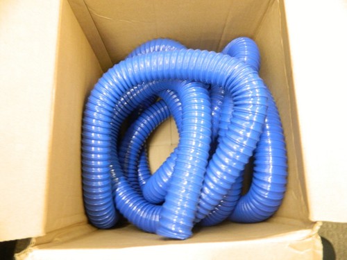 HI-TECH DURAVENT Blower Duct Hose PVCe, 2″ ID, 36 psi 25' Long Blue ...
